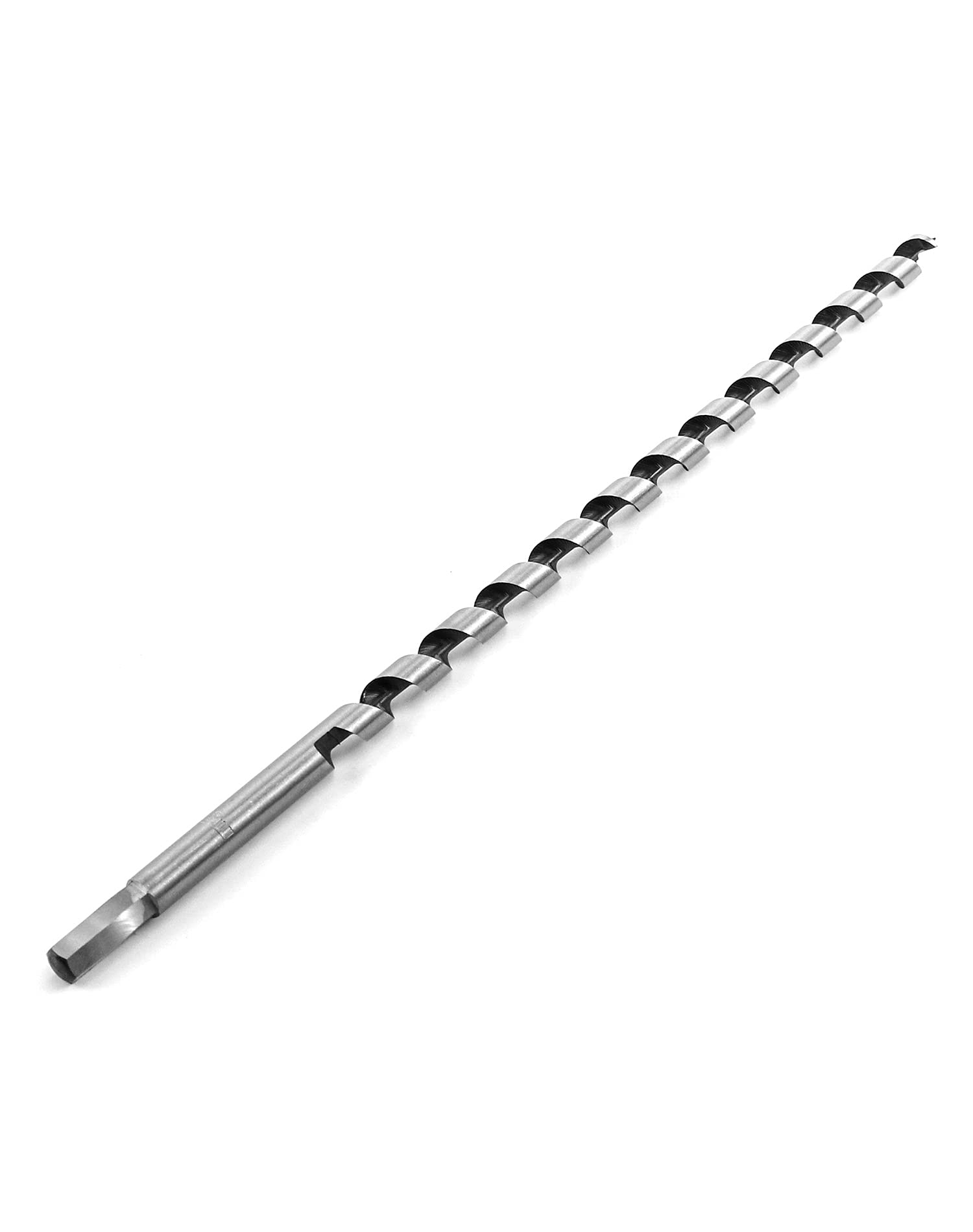 QWORK Auger Drill Bit for Wood, 1/2 Inch Diameter x 16 Inch Length, 3/8-Inch Hex Shank, Long Drill Bits