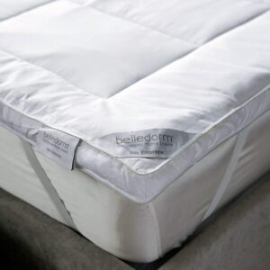 Belledorm Mulberry Silk Blend 100% Cotton Hypo Allergenic Mattress Topper, Single