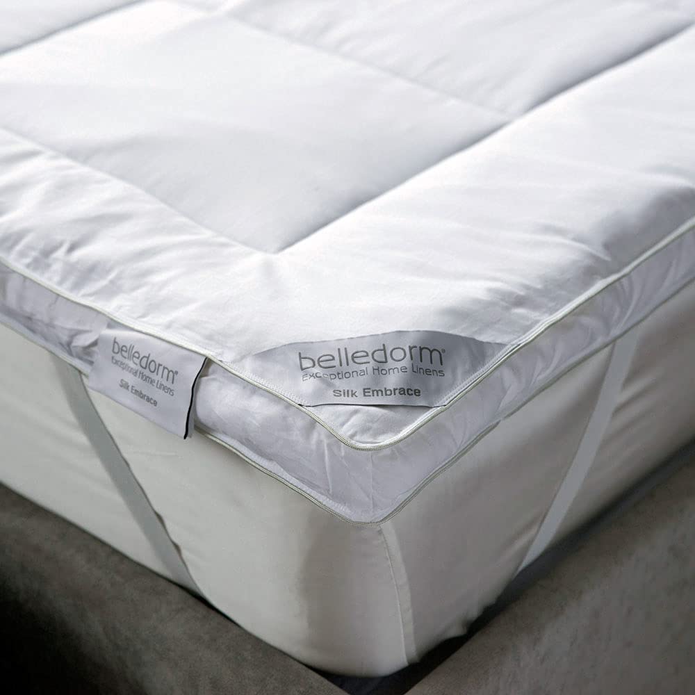 Belledorm Mulberry Silk Blend 100% Cotton Hypo Allergenic Mattress Topper, Single