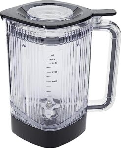 zwilling enfinigy 48-oz power blender jar with cross blade and vacuum lid - black