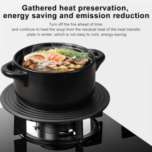 Heat Diffuser, Heat Conduction Plate Cooking Non-stick Kitchen Thickened Non-Slip For Gas Stove Induction Electric Stovestovetop Gas Stove Top, Energy Saving Heat Conducting Plate(size:28x0.4cm)