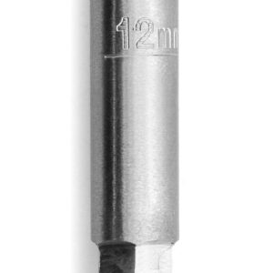 QWORK Auger Drill Bit for Wood, 1/2 Inch Diameter x 16 Inch Length, 3/8-Inch Hex Shank, Long Drill Bits