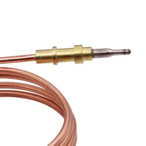 39.5"Gas Heater Thermocouple Replacement 098514-01 for compatible with Desa LP Glow Warm Comfort Glow Vent-Free Wall Heaters 098514-02 71-031-0120 SSN18TB SSL18TB MD200TBE