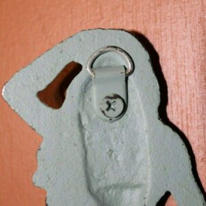 Antique Look Mermaid Wall Hooks Bronze Style Cast Iron | Pack of 2 N-22ab