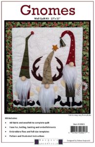 rachel's of greenfield gnomes wall quilt kit