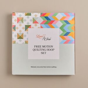 Love Sew Fabric Guide (2pcs) - Free Motion Fabric Grip - Essential Guide for All Types of Fabric