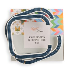 love sew fabric guide (2pcs) - free motion fabric grip - essential guide for all types of fabric