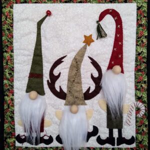 Rachel's Of Greenfield Gnomes Wall Quilt KIT