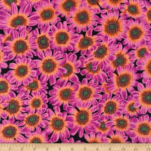 kaffe fassett collective lucy magenta, fabric by the yard