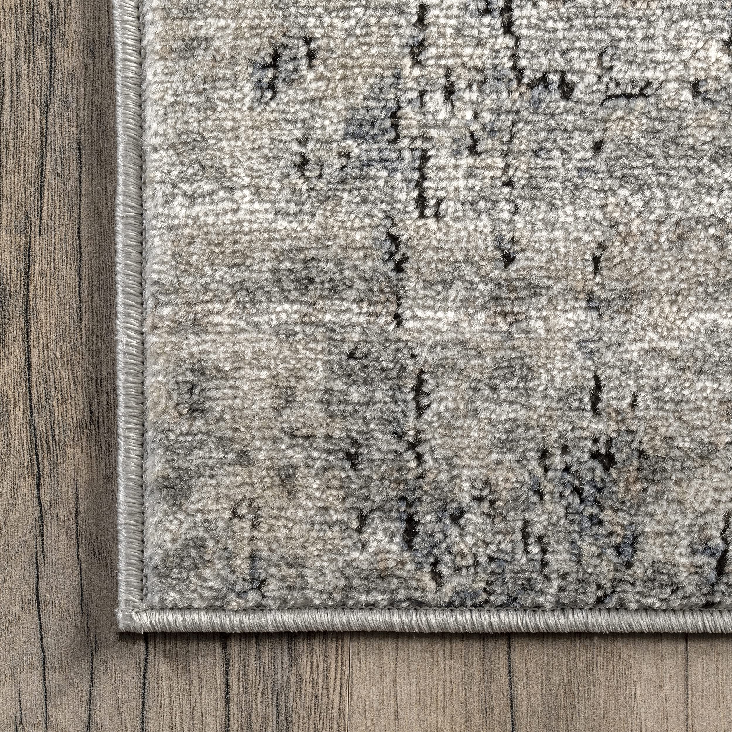 nuLOOM Aly Modern Abstract Area Rug, 7x9, Beige