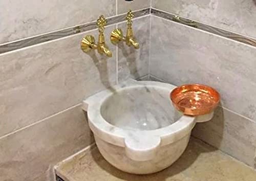 DLK Ottoman Faucet, Turkish Bath Tap - Turkish Hammam Tap , Ottoman Hammam Faucet - Decorative Bathroom Faucet Tap -Wall Mount Antique Brass Faucet - Fountain Faucet,Gold