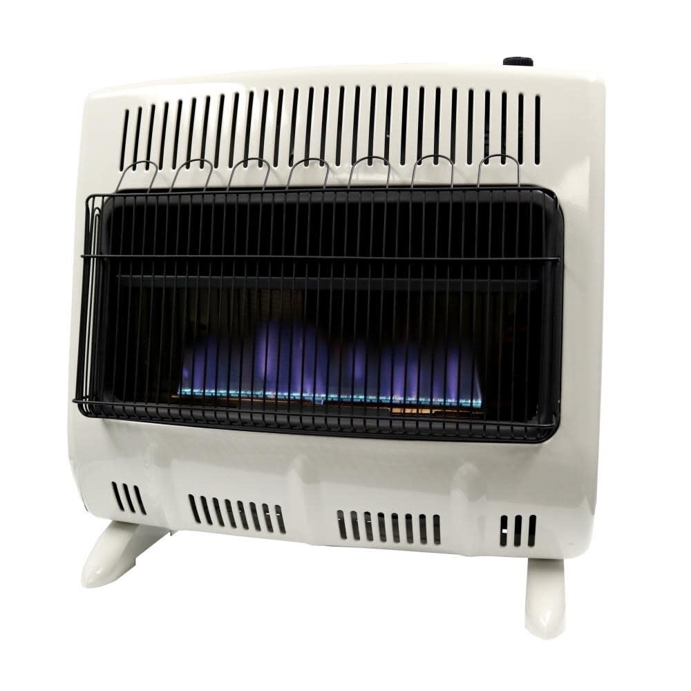 Heatstar 30000 Btu Vent Free Blue Flame Propane Heater With Thermostat And Blower