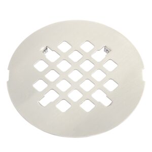 artiwell 4-1/4” od snap-in shower drain cover, round shower drain strainer grid, replacement cover, designed for long-lasting