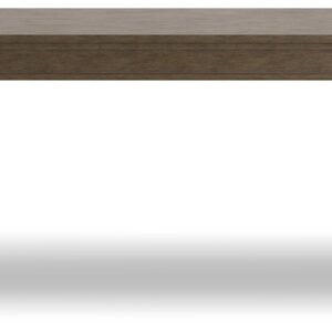 Ashley Furniture Signature Design by Ashley Janismore Traditional Home Office 63 inch Desk in Weathered Gray