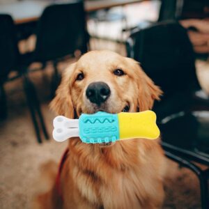 balacoo 1pc Chew Toys Dog Dental Toys Dog Leaking Food Toy Doggy Brushing Stick Squeaky Teeth Cleaning Toy Small Dog Toy Dog Food Feeder Pet Toys for Dogs Small Food Toys Pet Dog