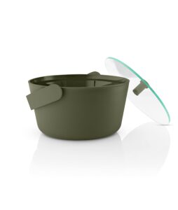 eva solo | rice steamer green tool | cook rice, quinoa etc. easily in the microwave | danish design & functionality | green