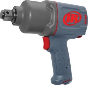 ingersoll rand 2146q2max 1" air impact wrench, quiet, 2,000ft-lbs nut-busting torque, maintenance duty, pistol grip