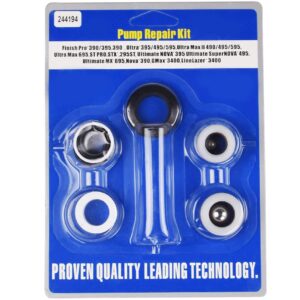 244194 pump repair packing kit for airless paint sprayer 295 390 395 490 495 595 3400