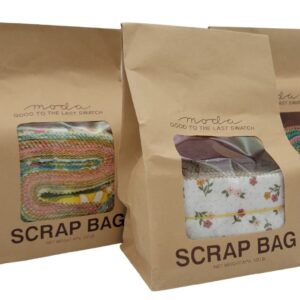 Moda Fabric 3 Scrap Bags, Assorted, 6 Inches