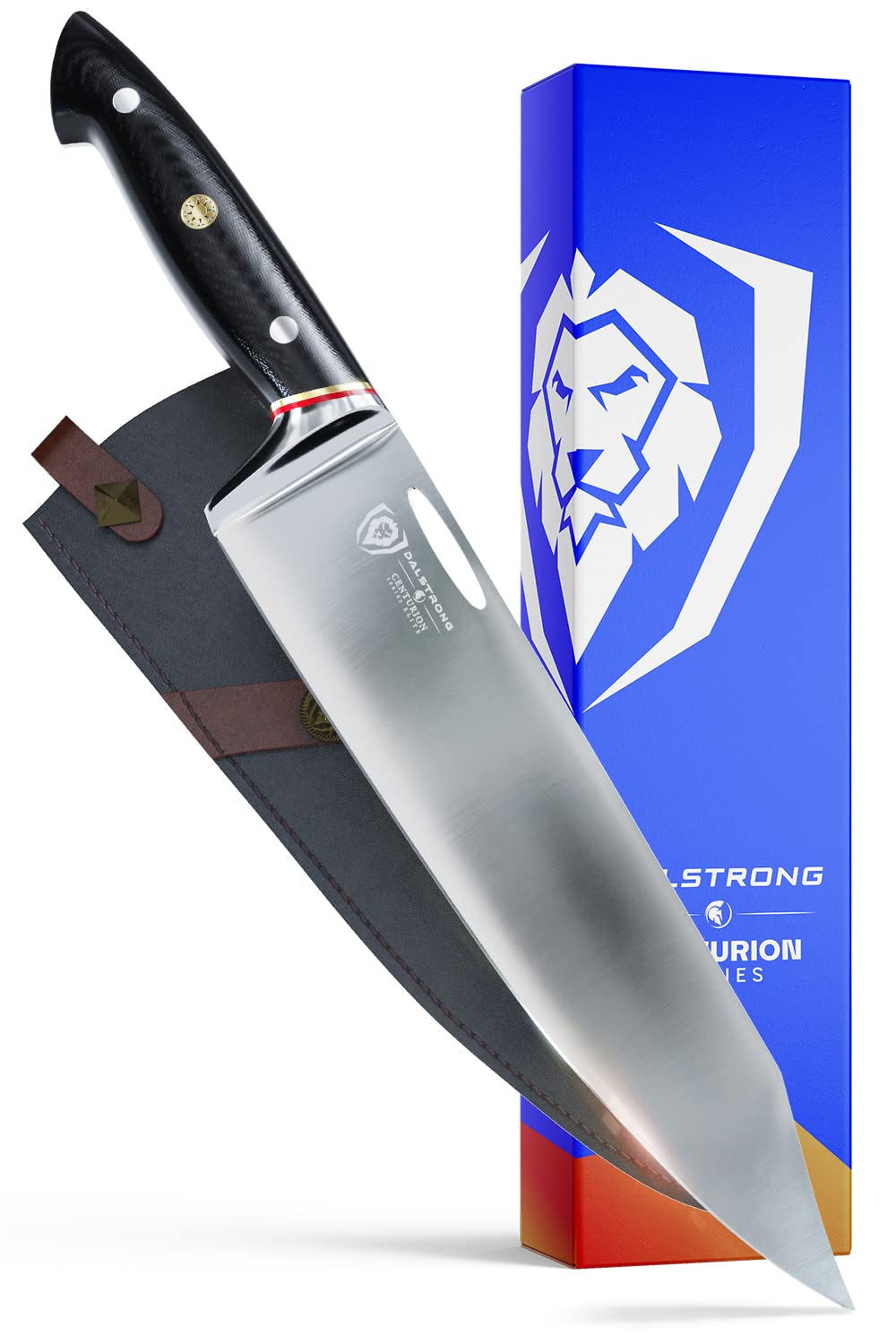 Dalstrong Chef Knife - 10 inch - Centurion Series - Premium Swedish 14C28N High Carbon Stainless Steel - G10 Handle Kitchen Knife - Razor Sharp Chef's Knife - Cooking Knife - Sheath Included