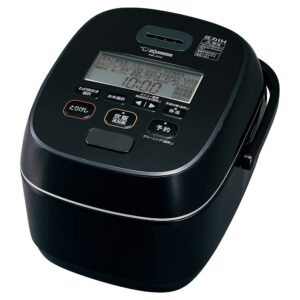 zojirushi nw-jx10-ba [pressure ih rice cooker iron (black steel preparation) goen kamado kettle 5.5 go cooking] 100v shipped from japan