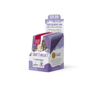 the honest kitchen goat's milk with probiotics for cats, 12-pack of 3g sachets