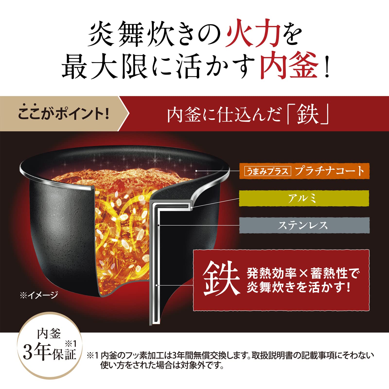 Zojirushi NW-PT10-BZ Rice Cooker, Pressure Induction Cooking Jar 100V Only Japanese Only Shipped from Japan (1L Black (NW-PT10-BZ))