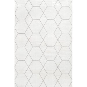 nuLOOM Veronica Geometric Honeycomb Area Rug, 7x9, Beige