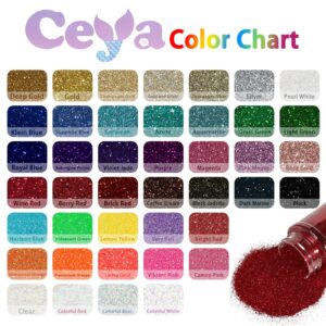 Ceya 3.5oz/ 100g Ultra Fine Glitter Powder Black Glitter 1/128” 0.008” 0.2mm for Slime Epoxy Resin Craft Tumbler Jewelry Nail Art Festival Makeup Scrapbook Painting Wedding Cards