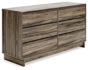 signature design by ashley shallifer contemporary dresser, brown