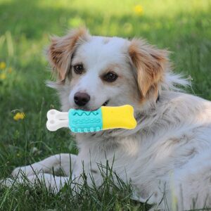 balacoo 1pc Chew Toys Dog Dental Toys Dog Leaking Food Toy Doggy Brushing Stick Squeaky Teeth Cleaning Toy Small Dog Toy Dog Food Feeder Pet Toys for Dogs Small Food Toys Pet Dog