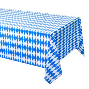 tuparka oktoberfest tablecloth 3 packs 54''x108'' oktoberfest flag patterned table cover for oktoberfest octoberfest german party decorations oktoberfest decor