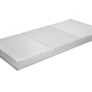 MedMattress Care Waterproof Hypoallergenic Foam Mattress - CertiPUR-US Certified (36" x 80" x 6")