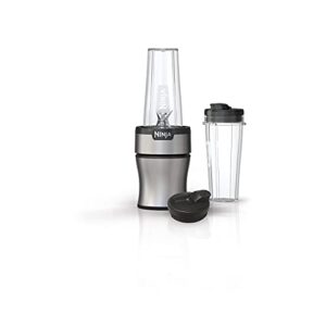 ninja bn300c, personal nutri-blender with ice-crushing technology, black/silver, 700w