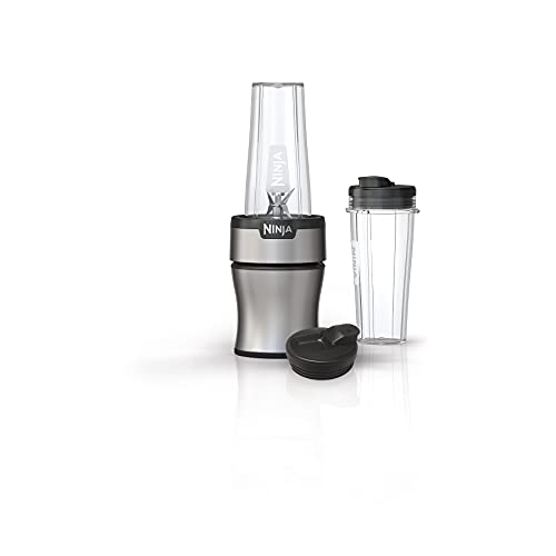 Ninja BN300C, Personal Nutri-Blender With Ice-Crushing Technology, Black/Silver, 700W