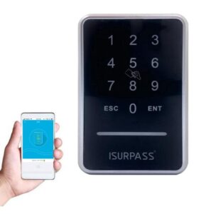 isurpian isurpass z-wave keypad smart lock front door,hotel digital auto lockdoor locks for home,keyless, swipe card, app black