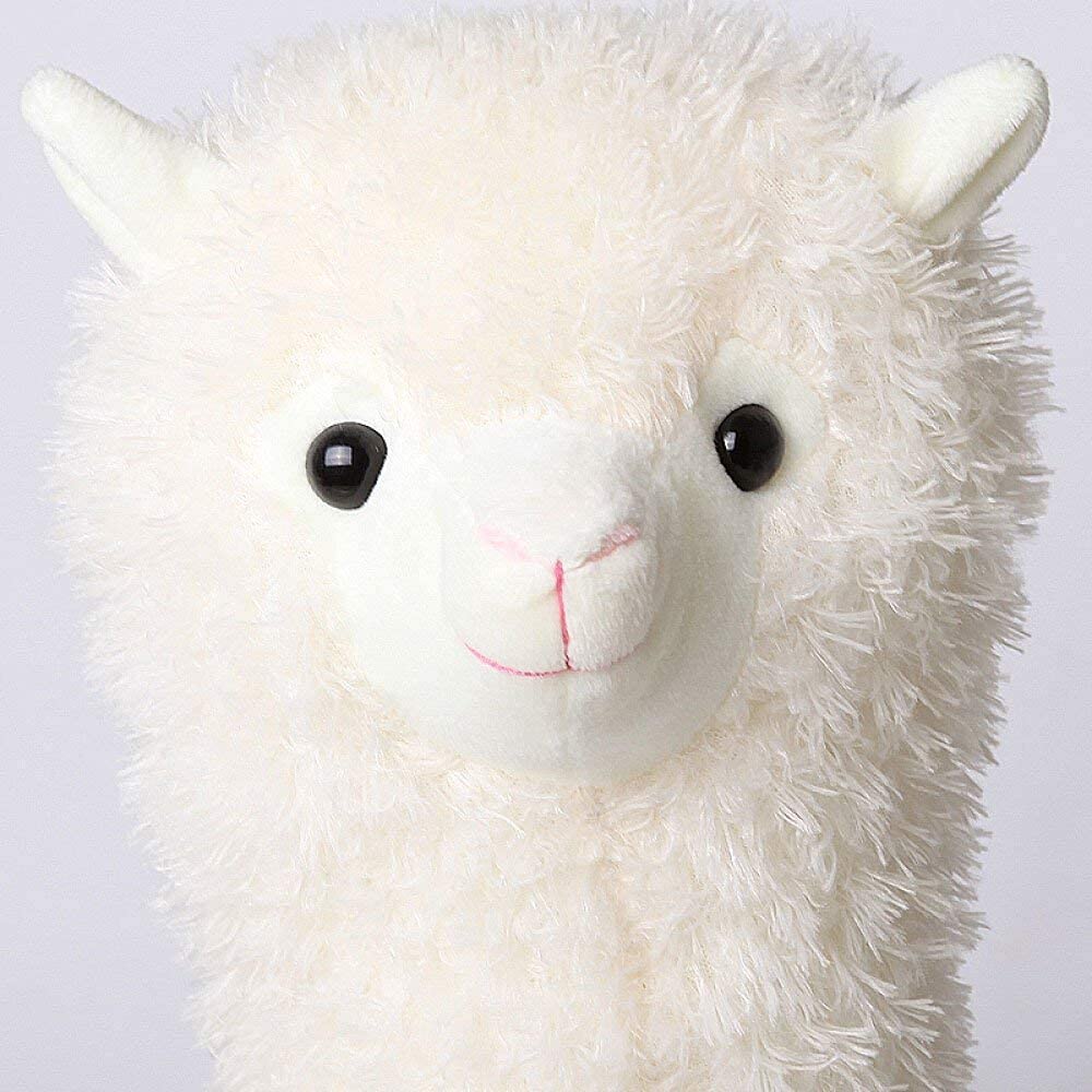 XIAOHONG 18" Llama Body Pillow, Giant Alpaca Plush Long Body Pillow, Llama Stuffed Animal Large Llamacorn Alpaca Doll Plushie Hug Pillow, Cuddly Alpaca Long Pillow Christmas Birthday Gift