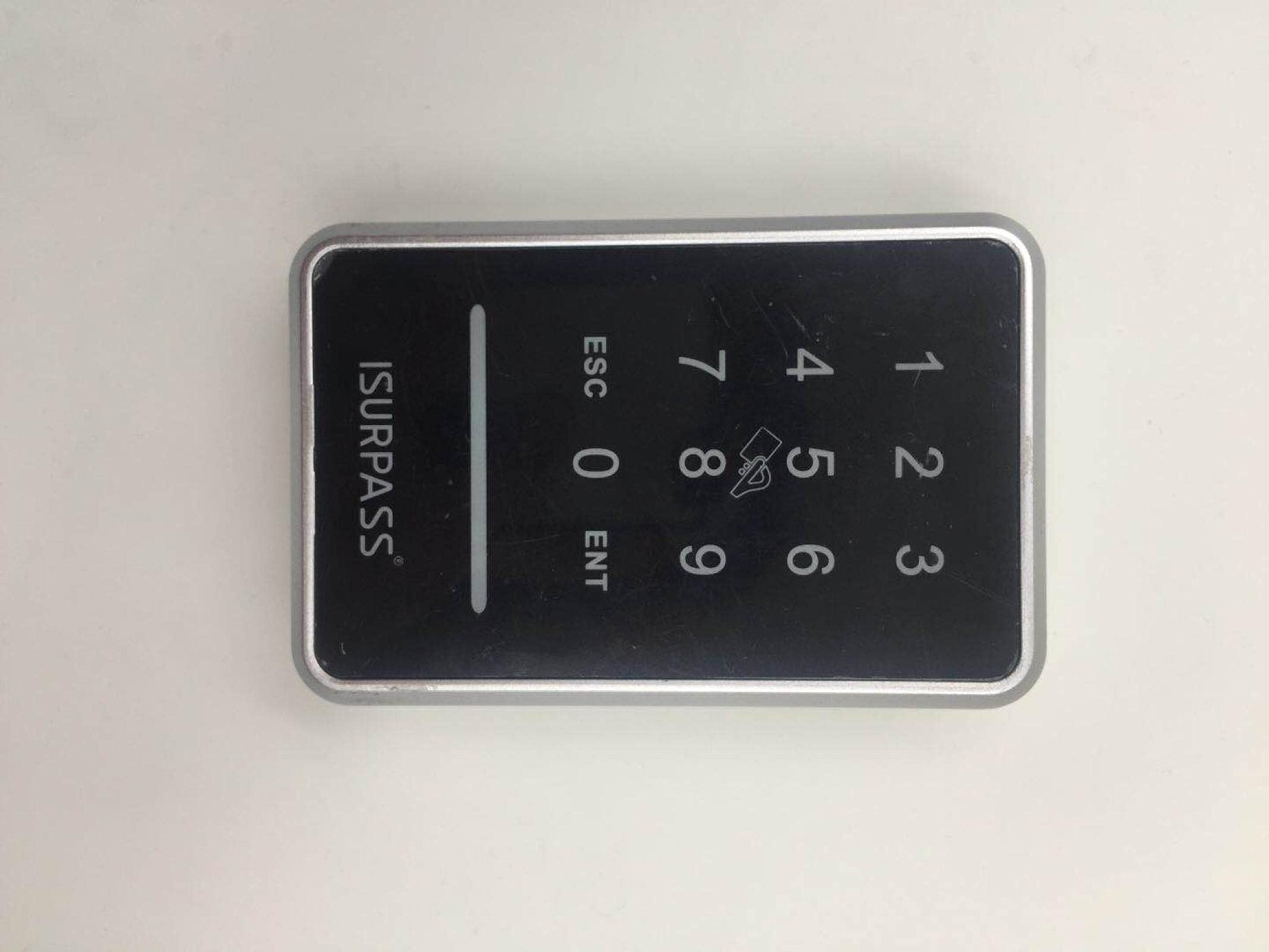 ISURPIAN ISURPASS Z-Wave Keypad Smart Lock Front Door,Hotel Digital Auto Lockdoor Locks for Home,keyless, Swipe Card, APP Black