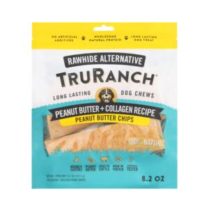 truranch collagen chips peanut butter - 8.2 oz