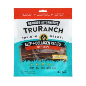 truranch collagen chips, beef - 8.2 oz