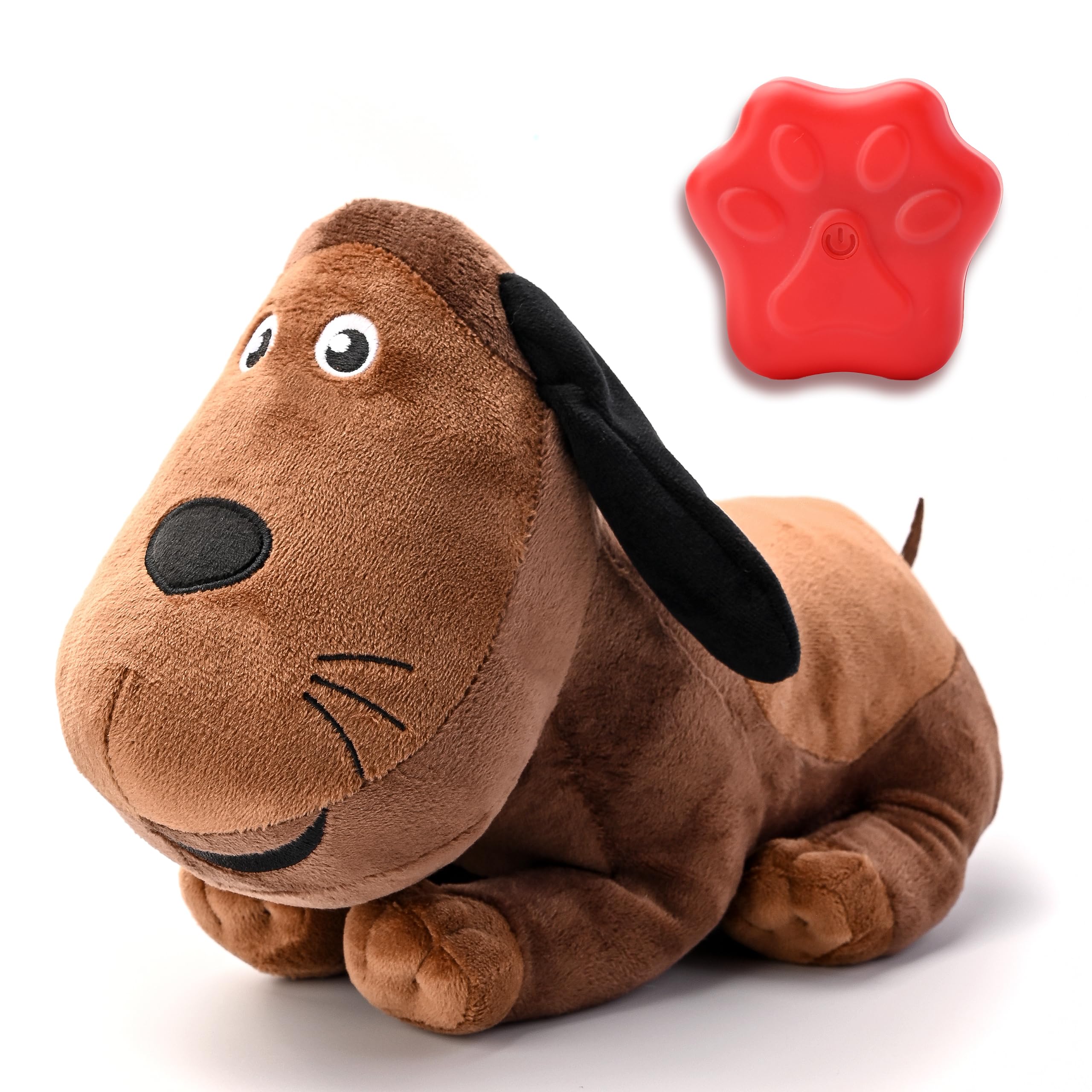 YANWIN Heartbeat Puppy Toy, Dog Heartbeat Toy for Separation Anxiety Relief, Puppy Toy with Heartbeat Stuffed Animal Anxiety Calming Behavioural Aid Toy for Dogs