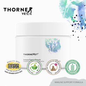 ThorneVET Immune Support Formula Powder – Immune Support for Dogs & Cats, 90 Scoops