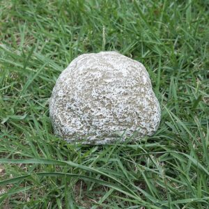 Spare Key Hider Fake Rock Garden Decoration Safe Holder For Outdoor Yard Large Size Design (3.9×2.9×5 inchs)