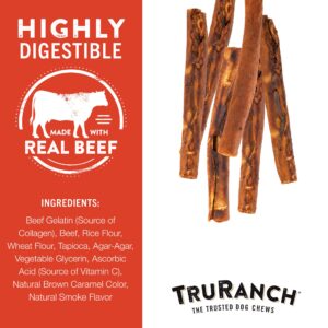 TRURANCH 9" Collagen Roll, Beef - 3 Pack