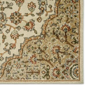 Home Dynamix Royalty Medallion Traditional Area Rug, Beige/Ivory, 7'8"x10'4"