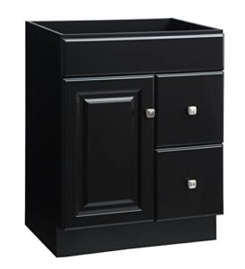 design house wyndham 24 inch bathroom vanity, freestanding bathroom sink cabinet - solid wood bathroom vanity cabinet, dark espresso