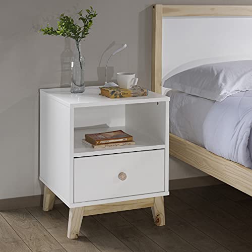 Alaterre Furniture MOD 19 1/2" W One Drawer Nightstand