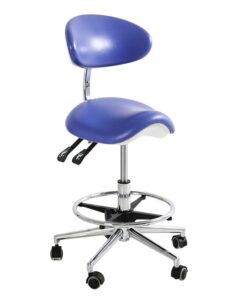 standard dental mobile chair doctor's stool pu leather dentist chair swivel work chair