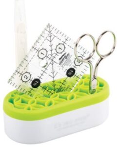 it's sew emma the mini stash n store lime organizer