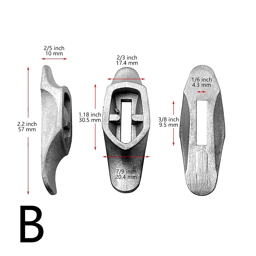 Tong Gu 1 pair(A+B) Stainless Steel Knife Finger Guard Bolster Pommel DIY Handle Tool for Knives Making